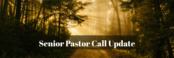 Senior Pastor Call Update