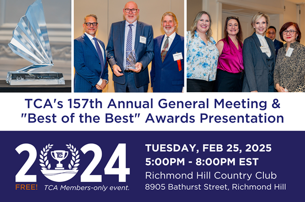 Final Reminder: 5 Days Until TCA’s 157th AGM & "Best of the Best ...