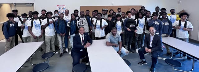 Councilmember Green with Councilmember Freddie King and Executive ...