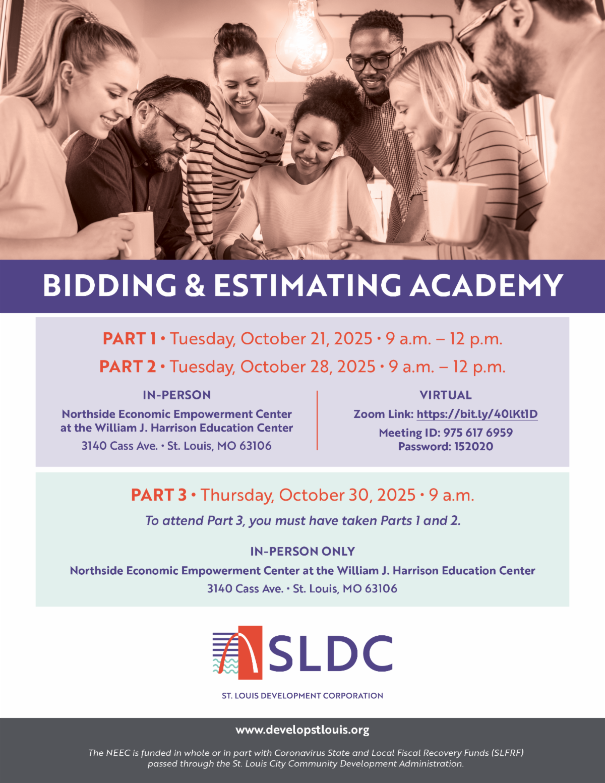 SLDC Events, Workshops and Resources