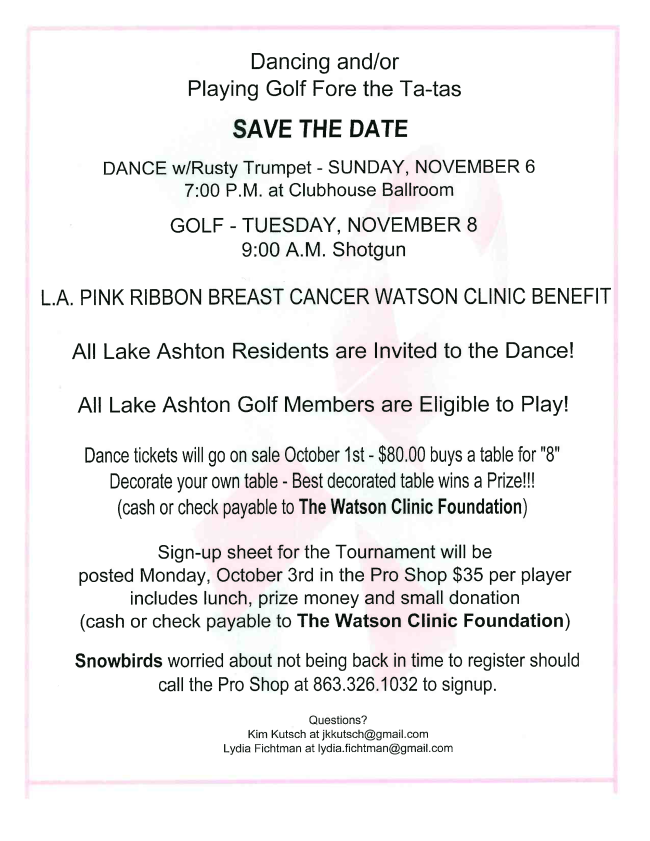 Monday Coffee Today, and Other Clubhouse Activities Updates