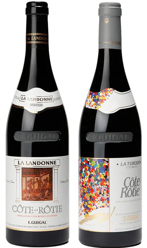 100pt E. Guigal Cote-Rotie 'La Landonne' 2020 & 99pt Cote-Rotie 'La ...