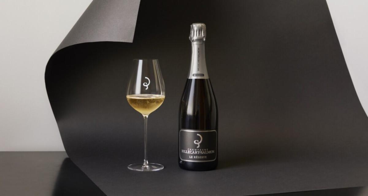 95pt Billecart-Salmon Brut Le Réserve Champagne - Radiant, Pure & Delicate