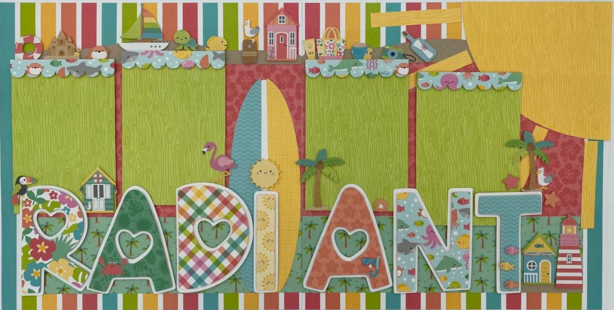 Brand new Doodlebug Design Summer Layout Kit