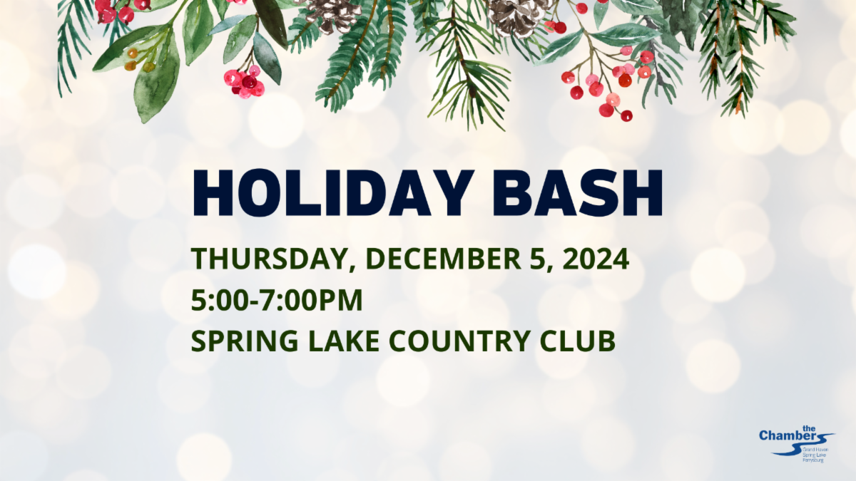 Chamber Holiday BASH, THIS Thursday