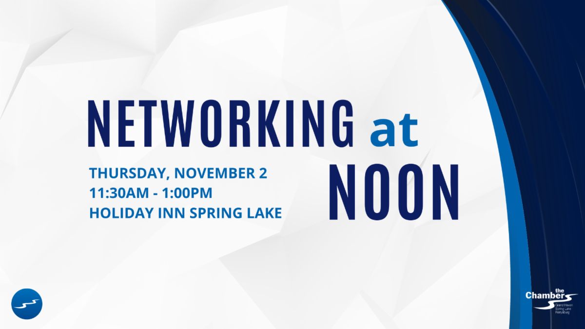 Networking at Noon this Thursday