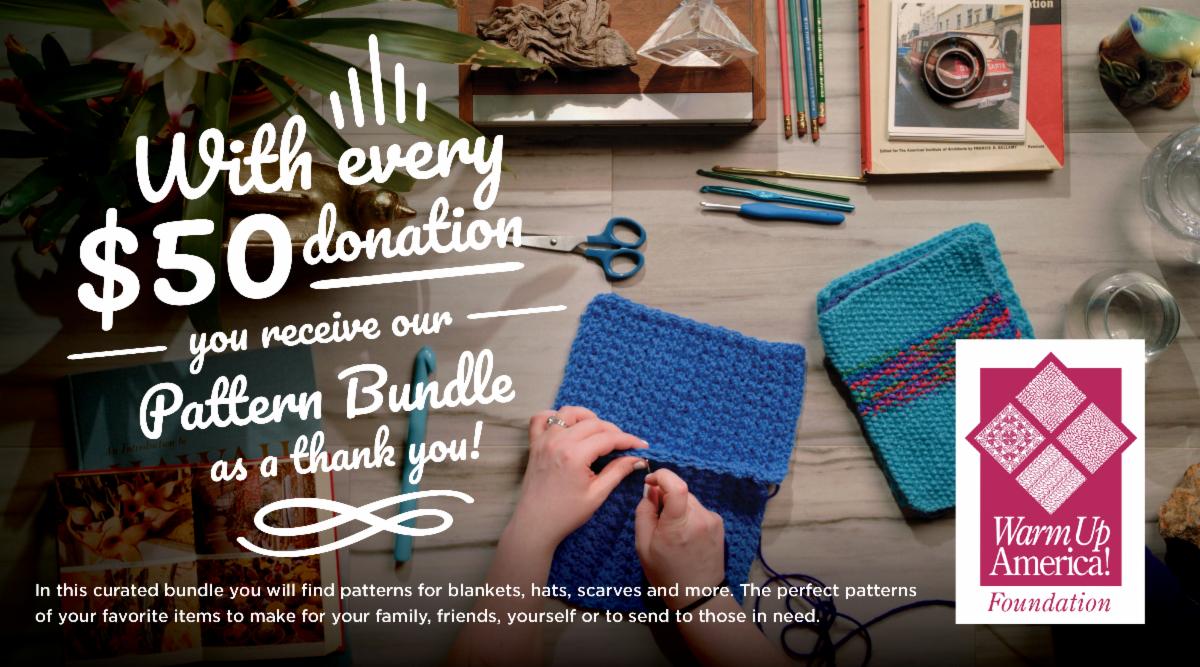 Big news from Warm Up America! A brand-new pattern bundle is here