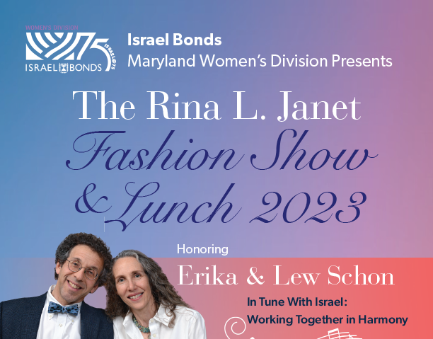 Save the Date - Rina L. Janet Fashion Show & Lunch 2023 - Nov. 9