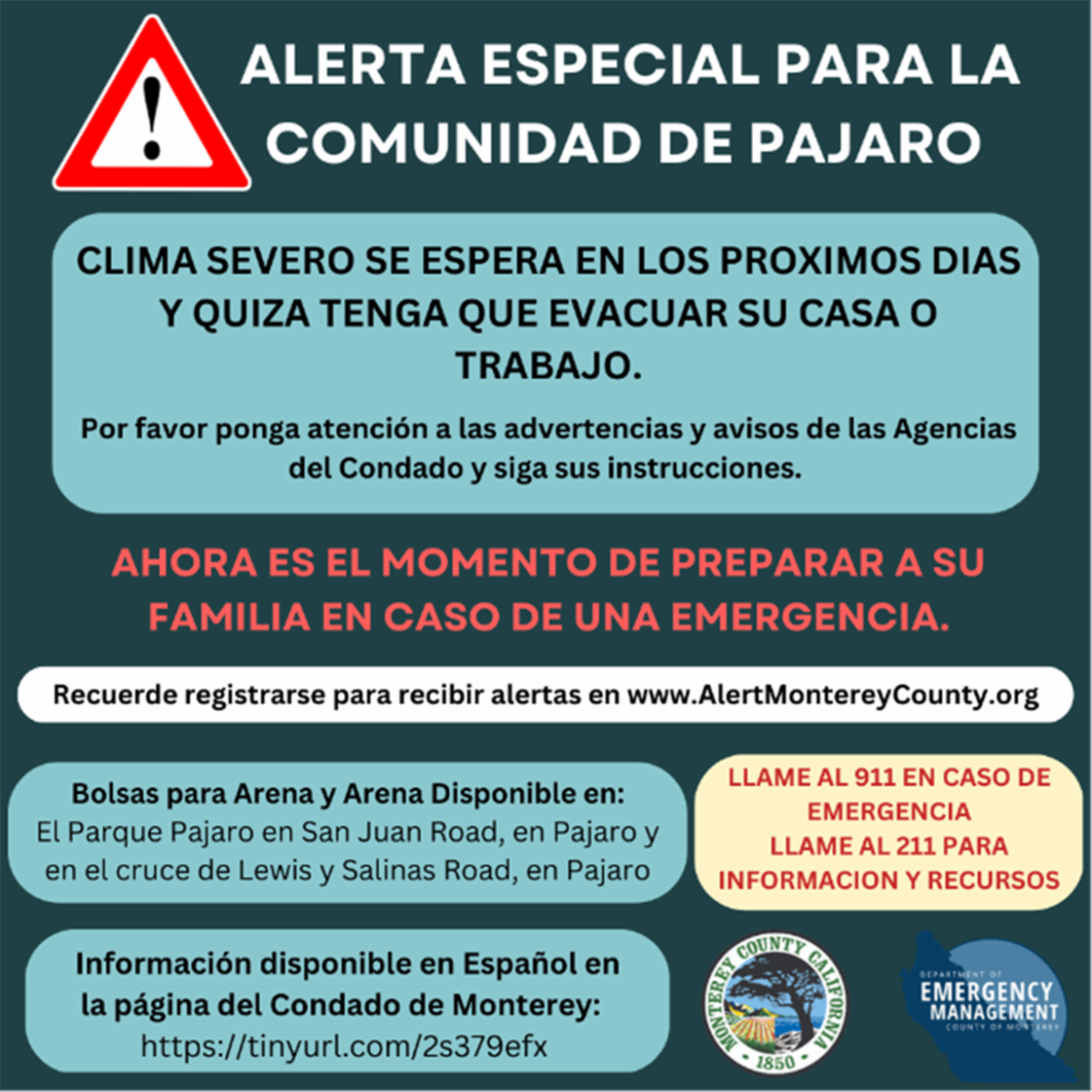 Industry Notice: Evacuation Order and Warnings Posted as Severe Storms ...