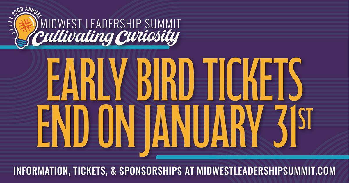 Reminder: Early Bird Pricing Ends TODAY!