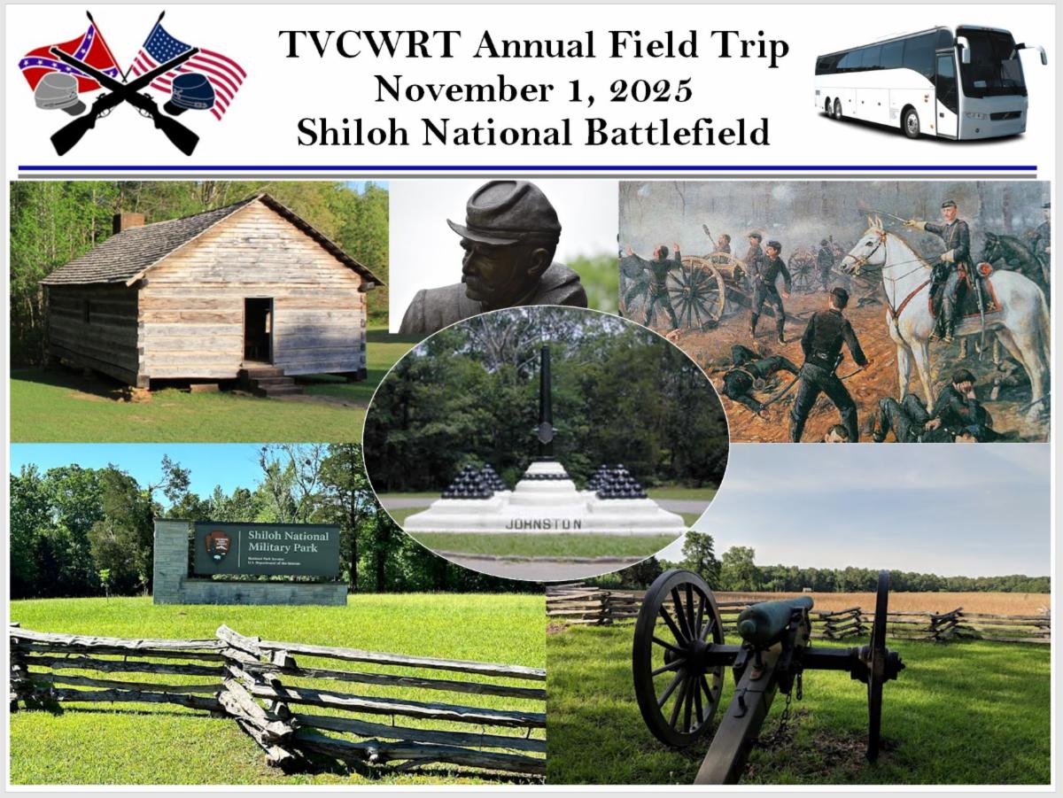 2025 Field Trip - Shiloh Battlefield Tour