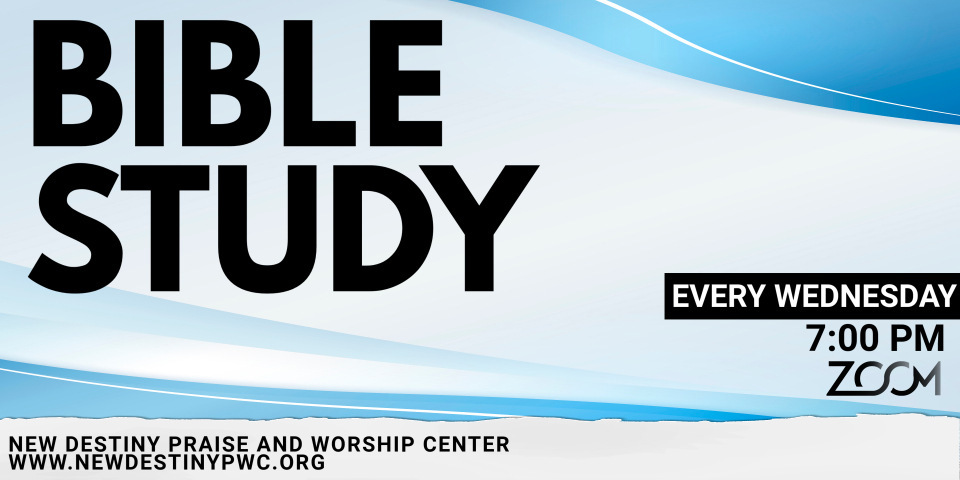don't miss our Wednesday Night Bible Study @ 7p