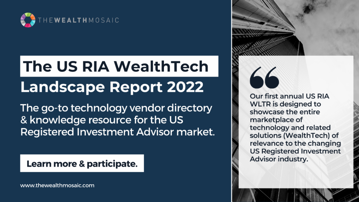 The Wealth Mosaic Solution Provider of the Week - October 26th, 2021