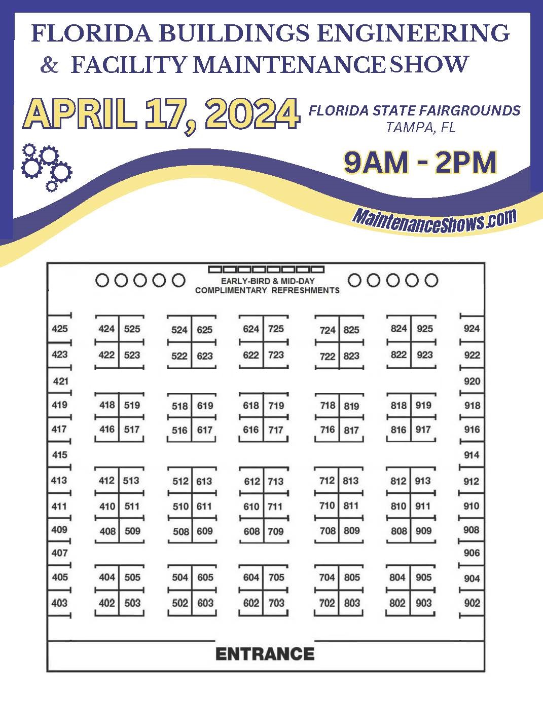 Florida Buildings Engineering & Facility Maintenance Show - April 17, 2024