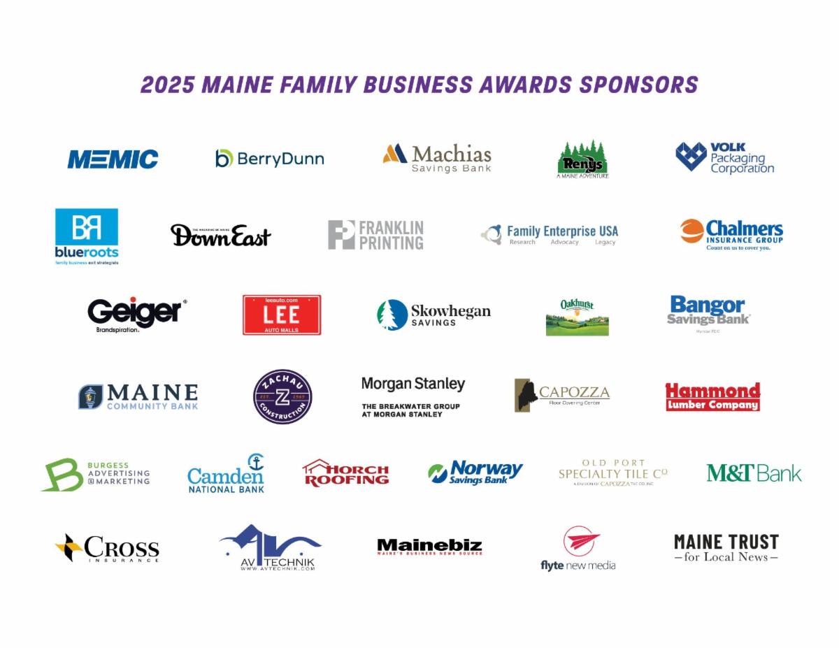 IFOB: Finalists Announced for 2025 Maine Family Business Awards