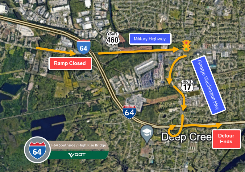 I-64 Widening and High Rise Bridge Project Alert