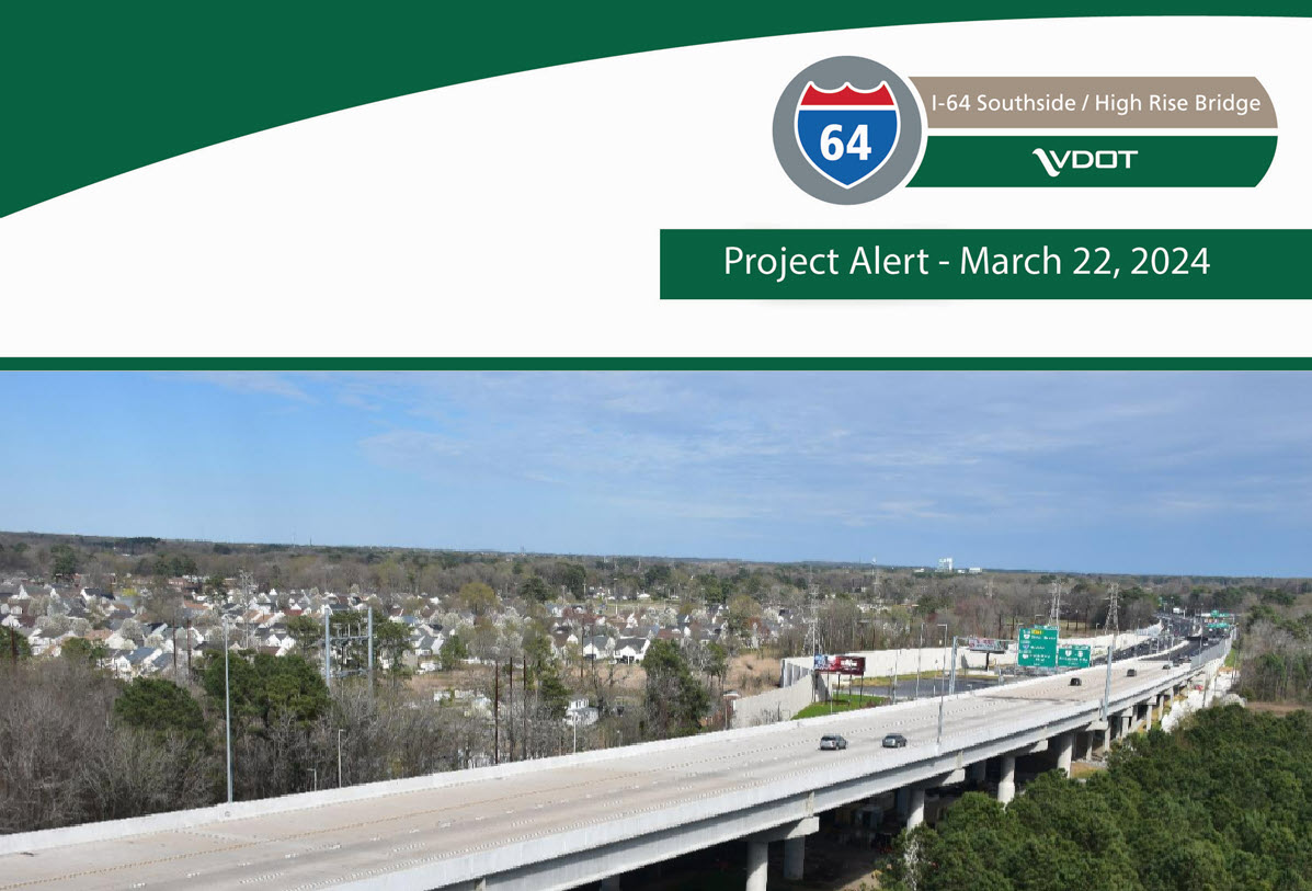 I-64 Widening and High Rise Bridge Project Alert