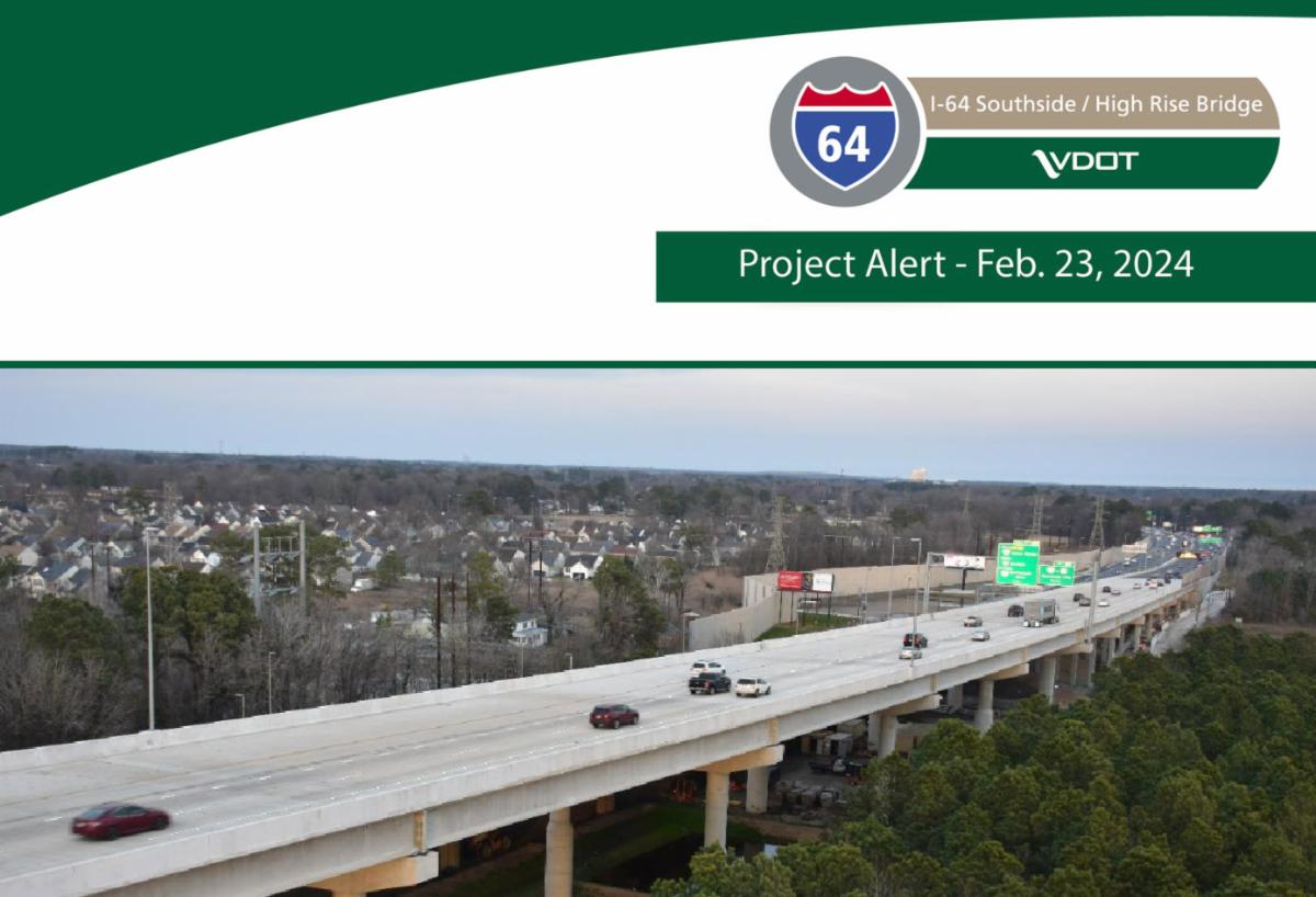 I-64 Widening and High Rise Bridge Project Alert
