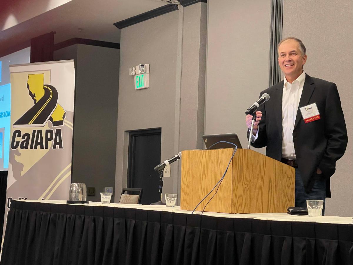 California asphalt industry news from CalAPA