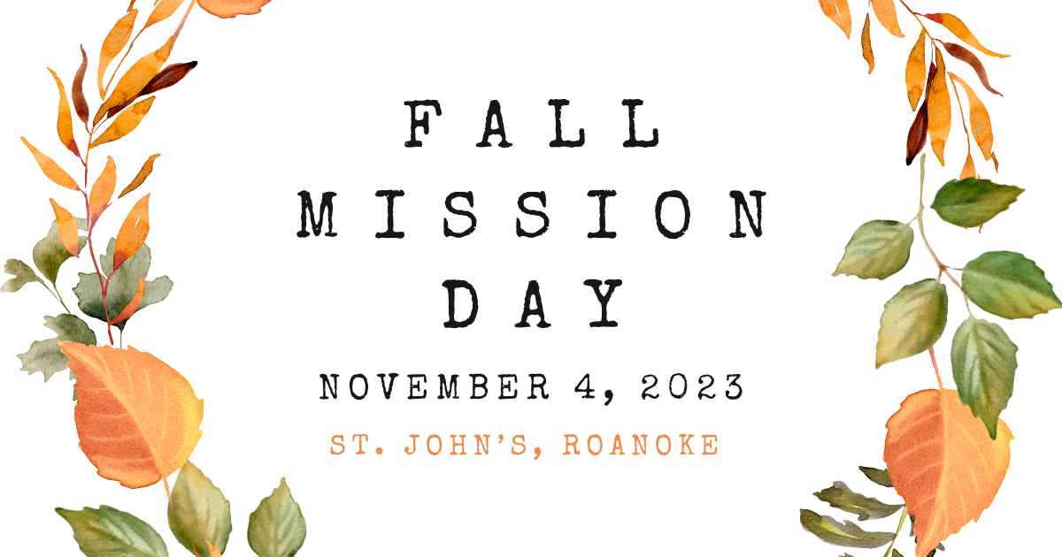 Fall Mission Day 2023