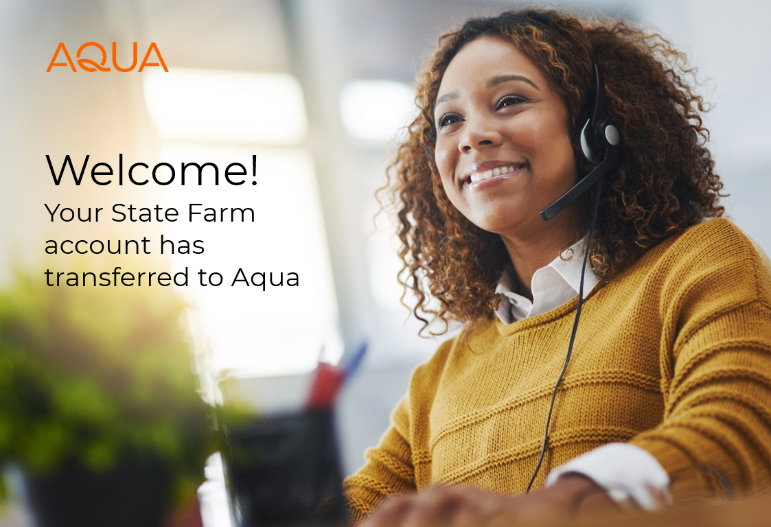 REMINDER-Your State Farm account has transferred to Aqua Finance