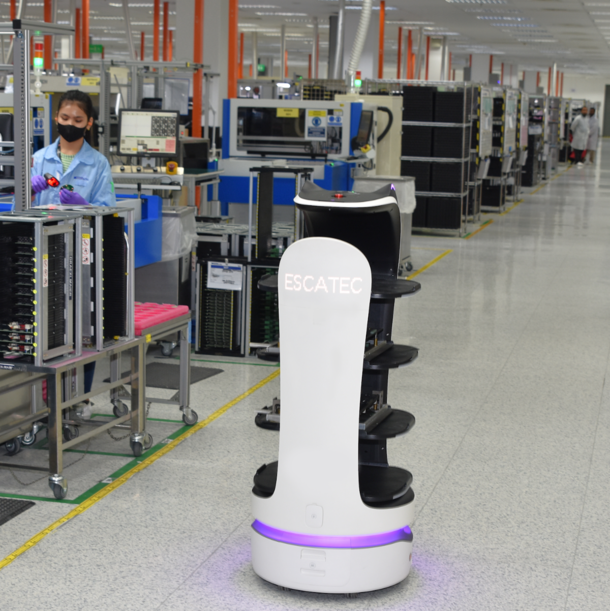 ESCATEC deploys smart material handling robots in latest automation ...