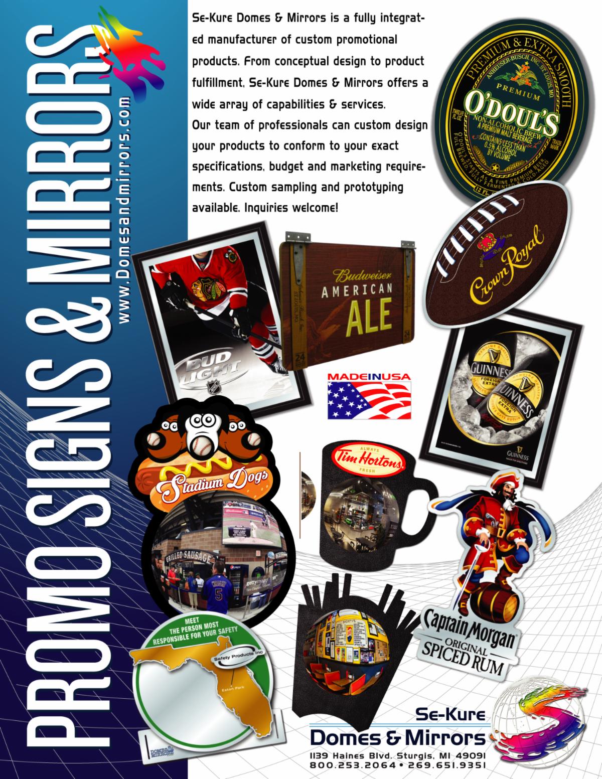 Custom Promotional Mirrors