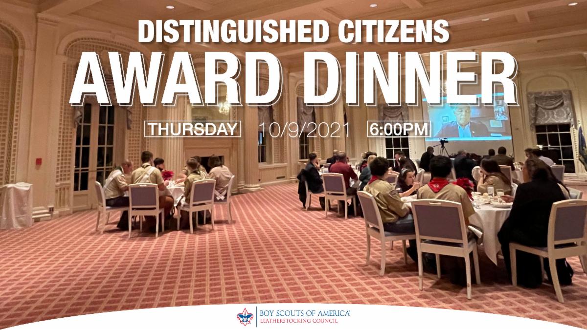 The Distinguished Citizens Award Dinner is next week!