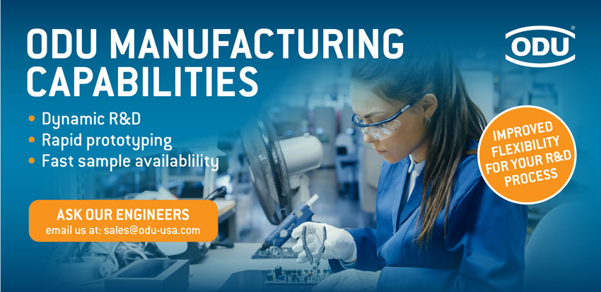 ODU Connectors & Assembly Solutions : Rapid Prototyping & Fast sample ...