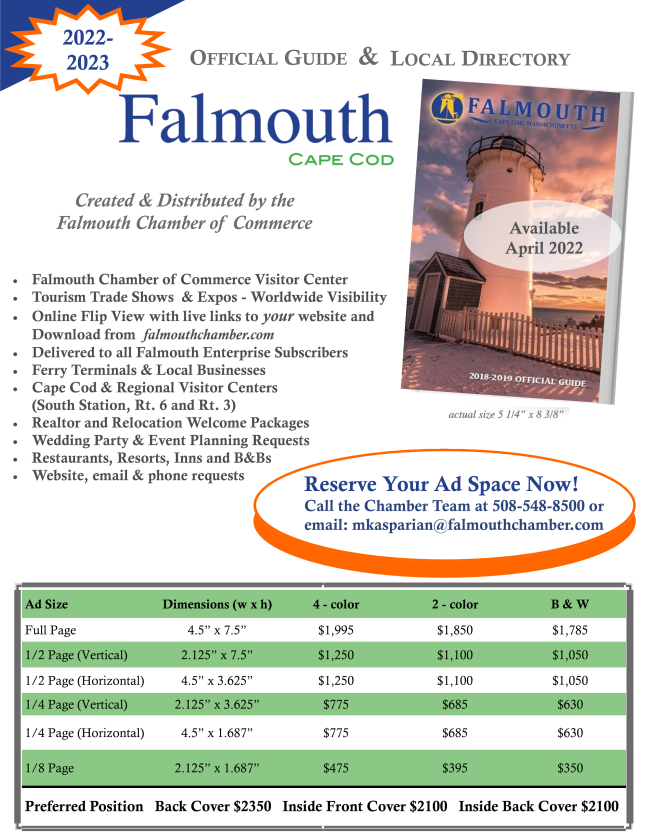 2022-2023 Guidebook Advertising | COY Nomination Forms Available