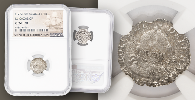 Shipwreck Silver Coins Certified by NGC
