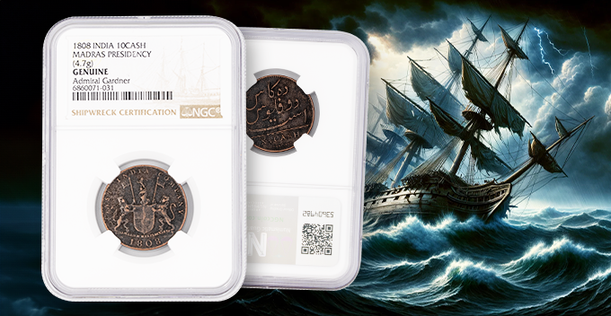 NGC Certified Shipwreck Coins from the Admiral Gardner