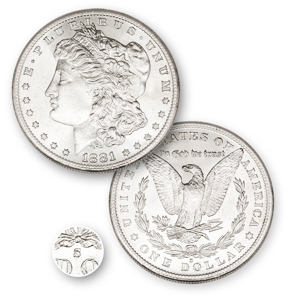 Rare Proof-Like Morgan Dollars from 1880 & 1881 for $45 Less!