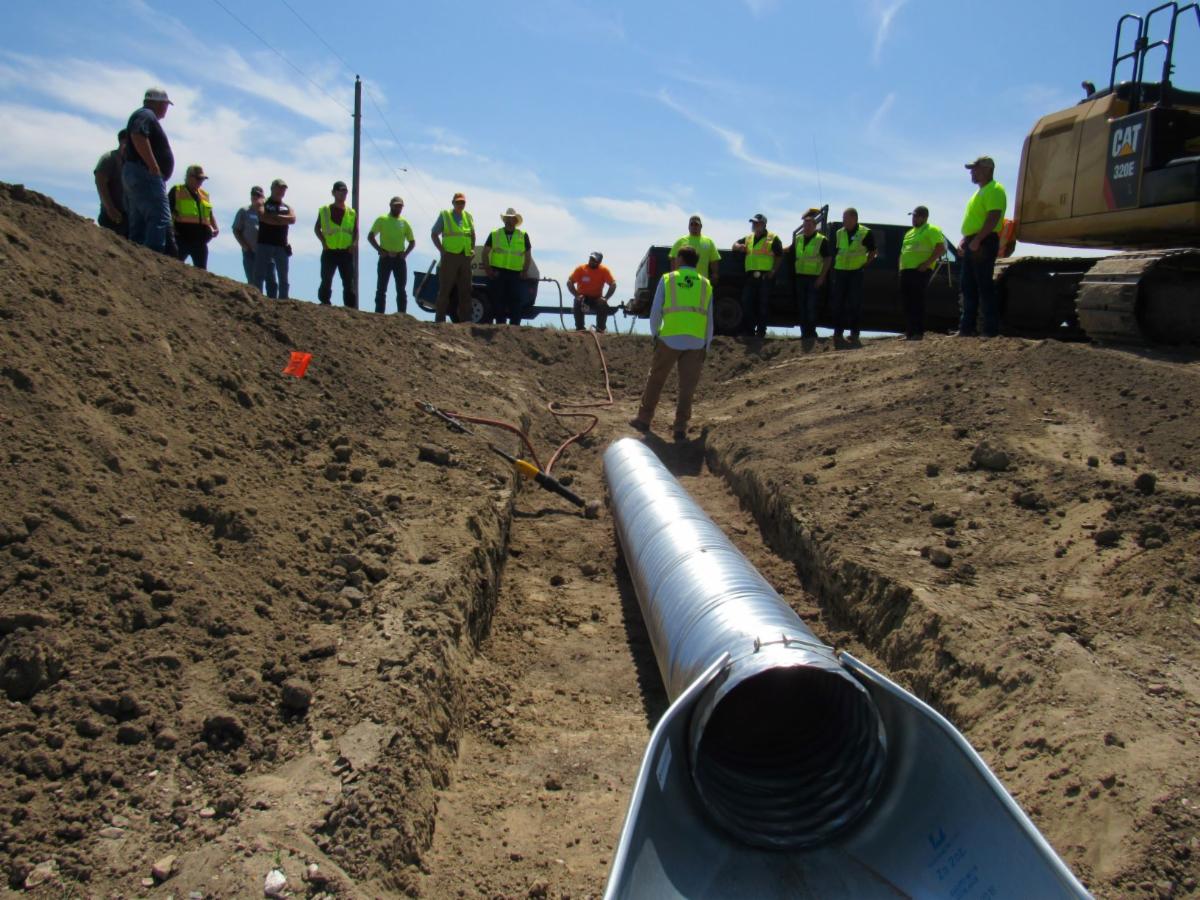 Local Road Corrugated Metal Pipe Training