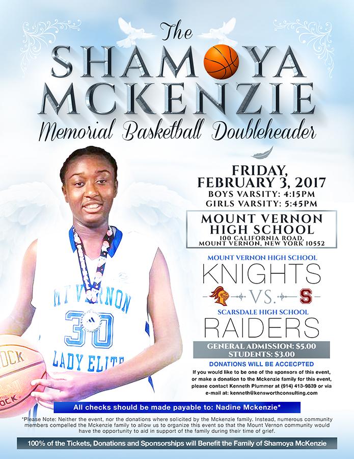 The Shamoya McKenzie Memorial Basketball Doubleheader
