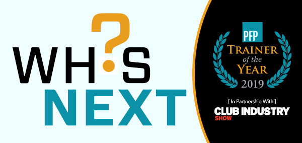 WHO'S NEXT? 2018 PFP Trainer of the Year