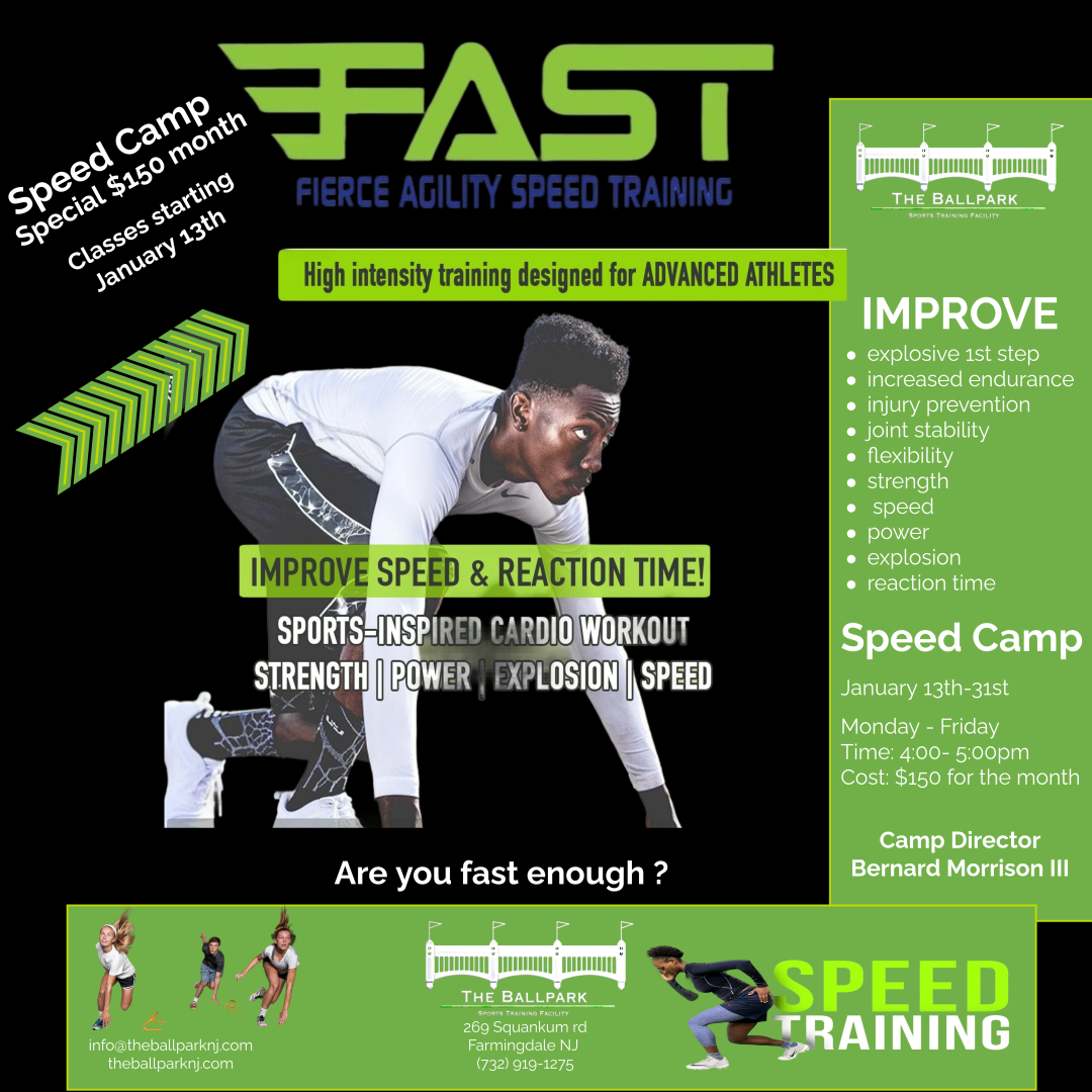 FAST Speed camp: Improve speed | reaction | strength | power ...