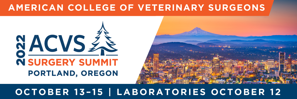 Thank you for attending the 2022 ACVS Surgery Summit!