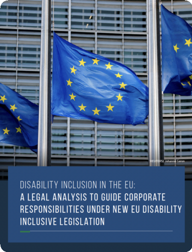 Just Released: New Research on Disability Inclusion in the EU