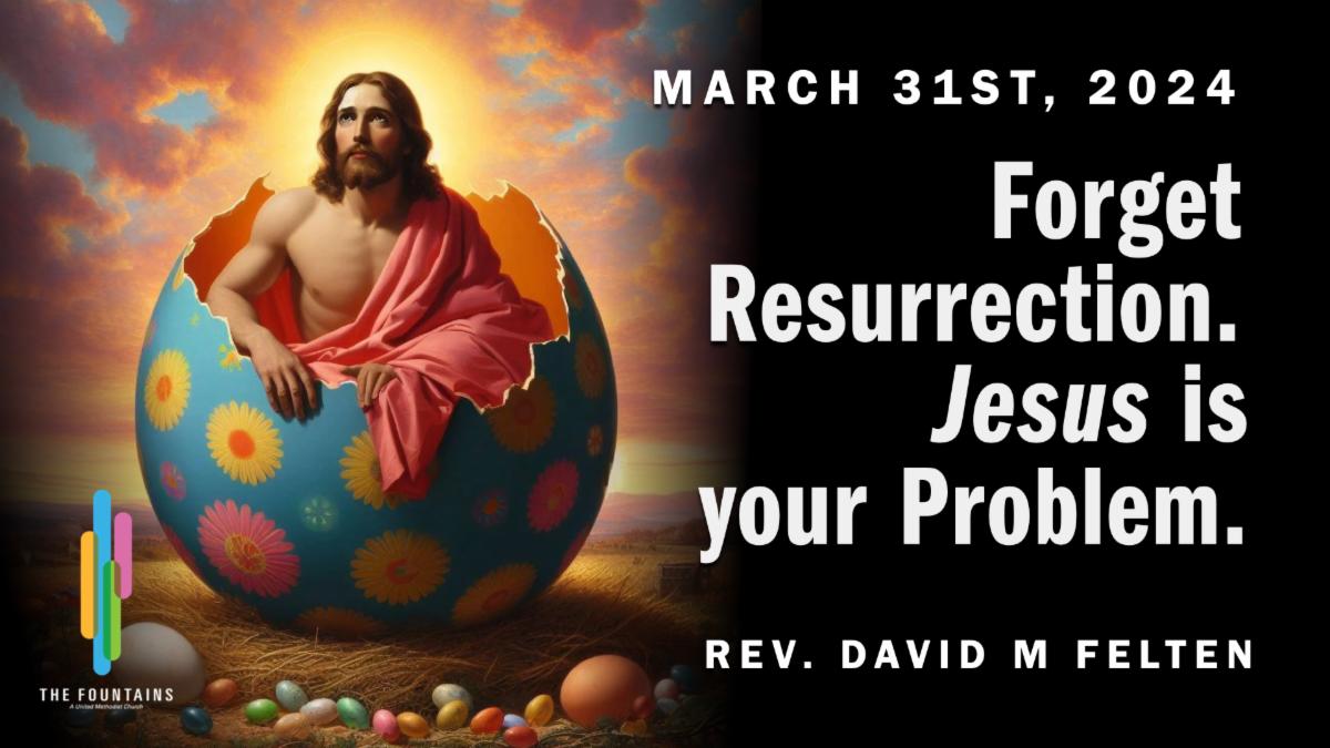 The Fountains Studio Celebration for Easter Sunday, March 31st, 2024