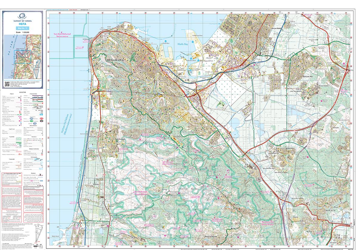 Featured Geospatial Resources from East View: Survey of Israel Mapping