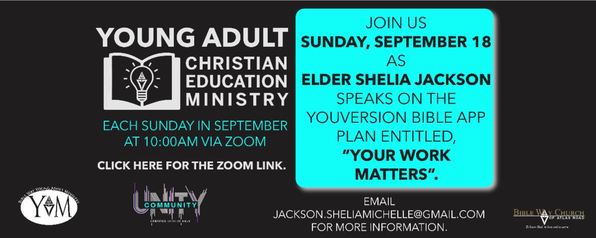 See What's Happening At Bible Way Church Of Atlas Road
