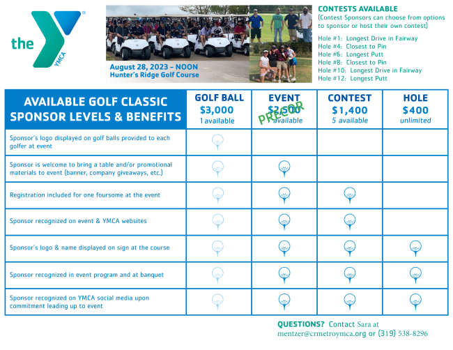 YMCA Programs, Information and Events