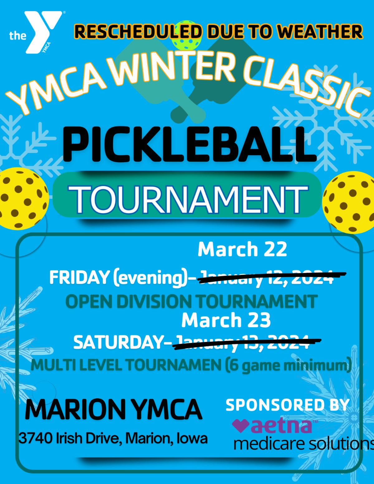 YMCA and Camp Wapsie March Programs, Information and Events