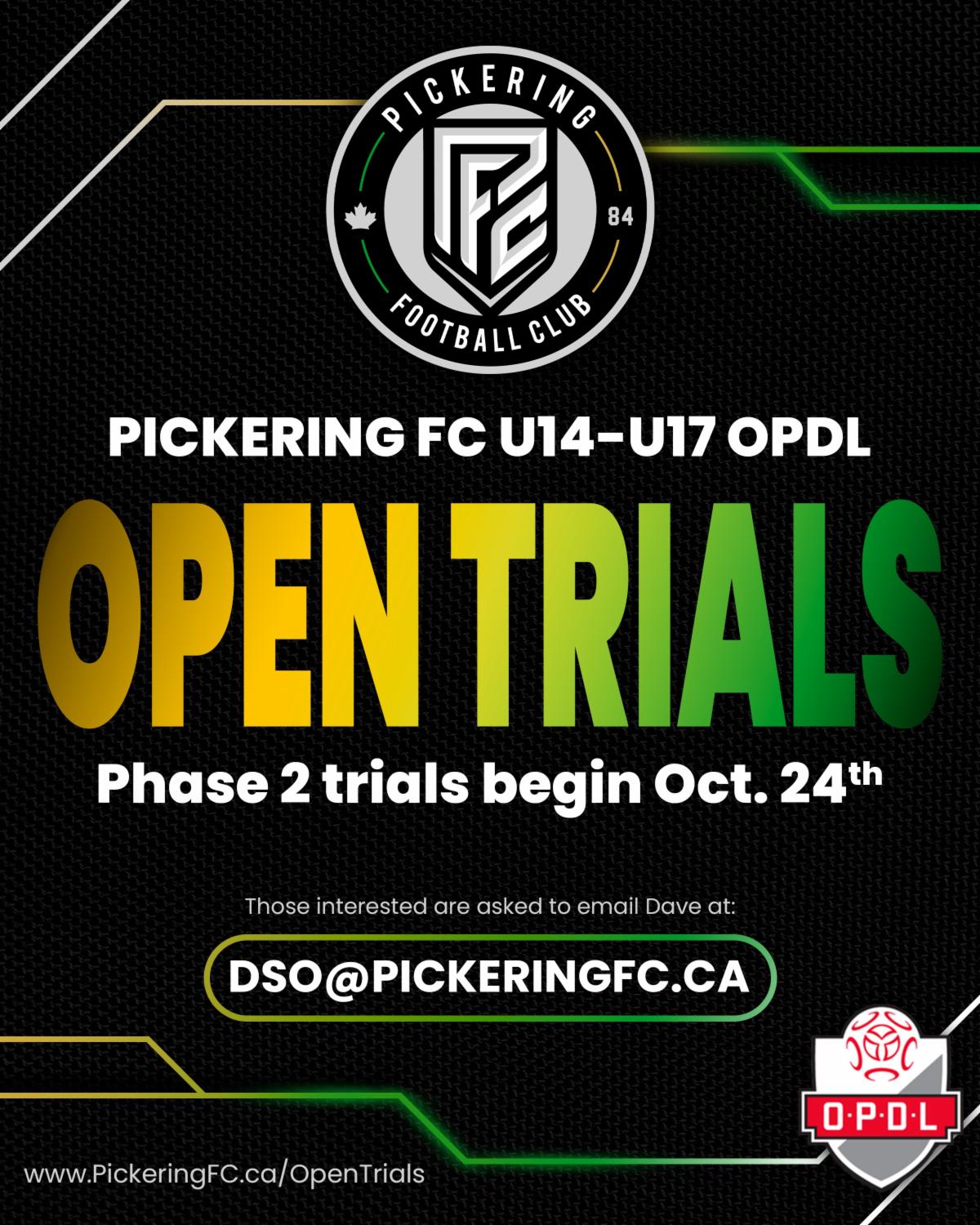 PFC Club Update November 4, 2022