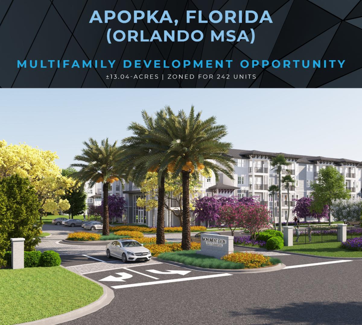 NEW OFFERING: 13-Acre MF Development Site with Zoning Approval for 242 ...