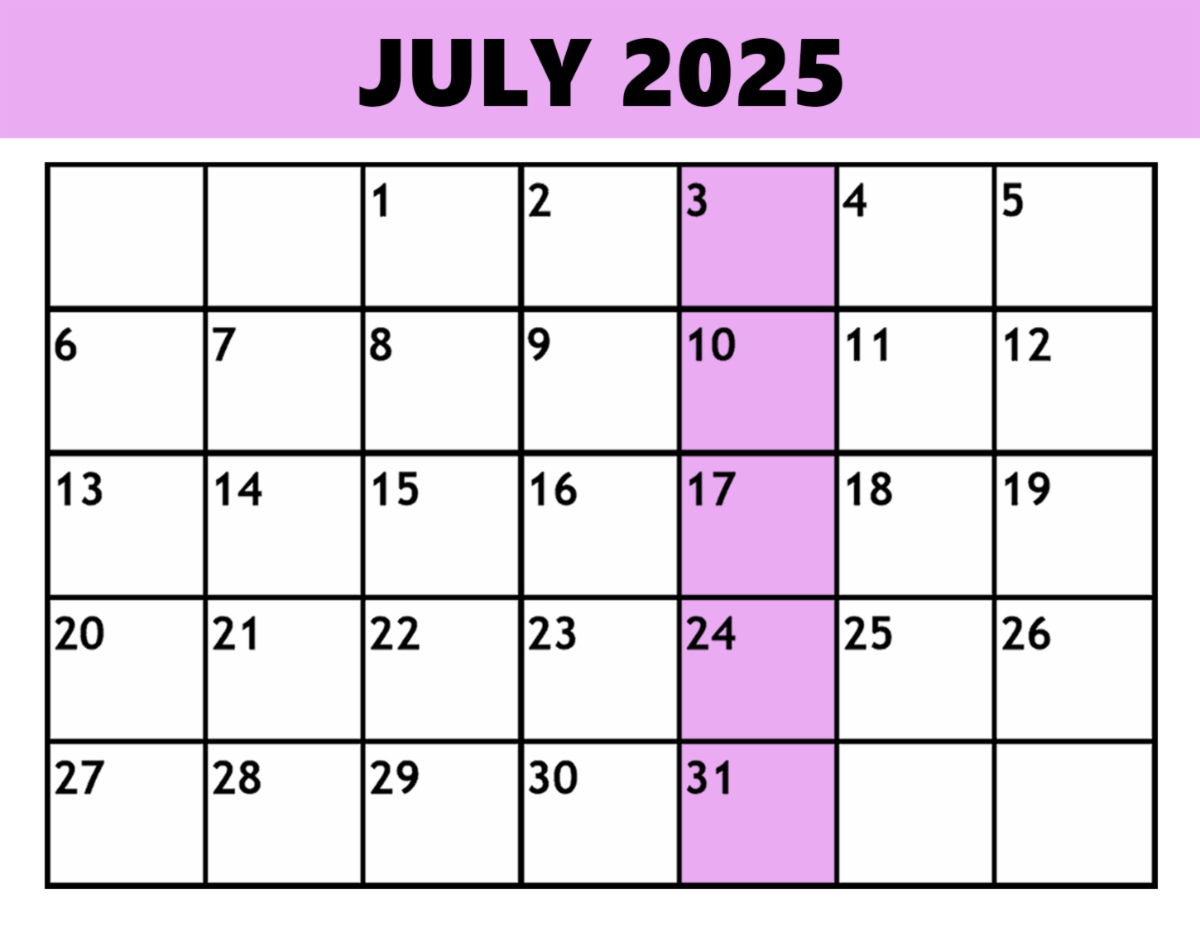 July 2025 - Nelrod Consortium Class Schedule