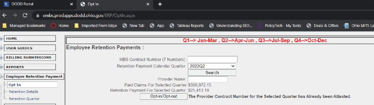 REMINDER: DSP Retention Payment Portal Closes Monday for Agency Providers