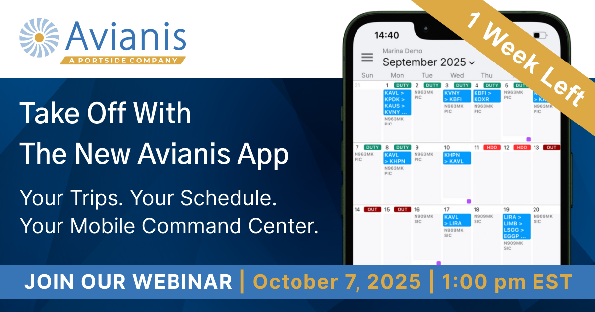 One Week Left – See the New Avianis App in Action