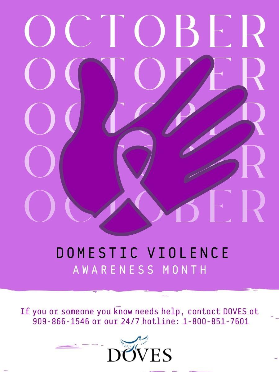 DOVES Newsletter: October is Domestic Violence Awareness Month!